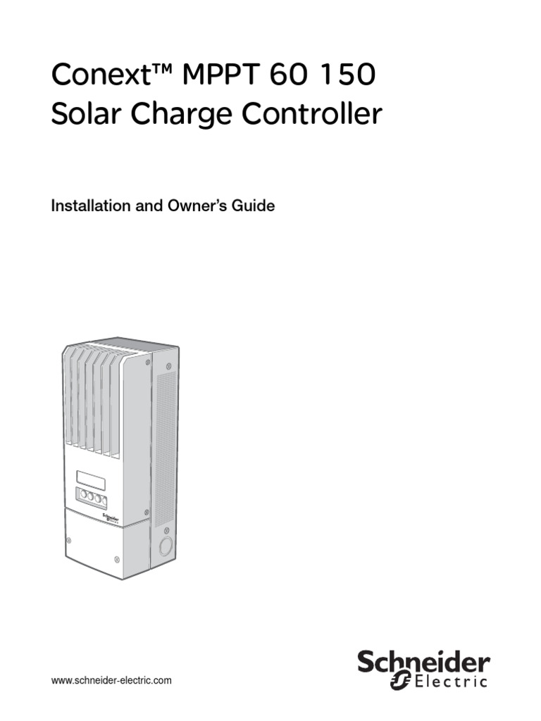 Conext MPPT 60 150 Install Owners Guide 975 0400 01 01 Rev F - ENG ...