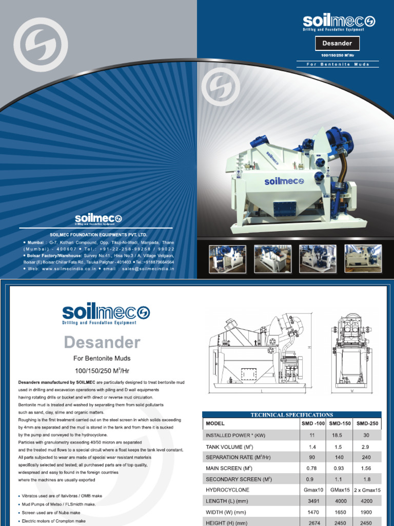 Desander Leaflet | PDF