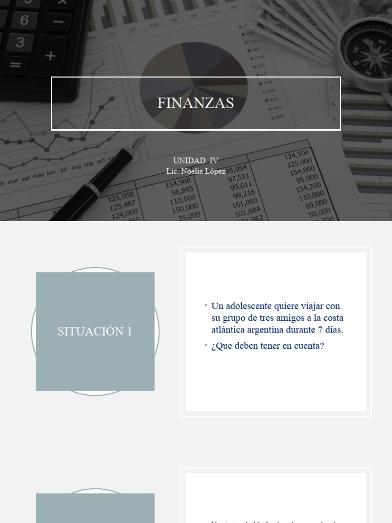 Unidad 4 - Finanzas | PDF | Bancos | Presupuesto