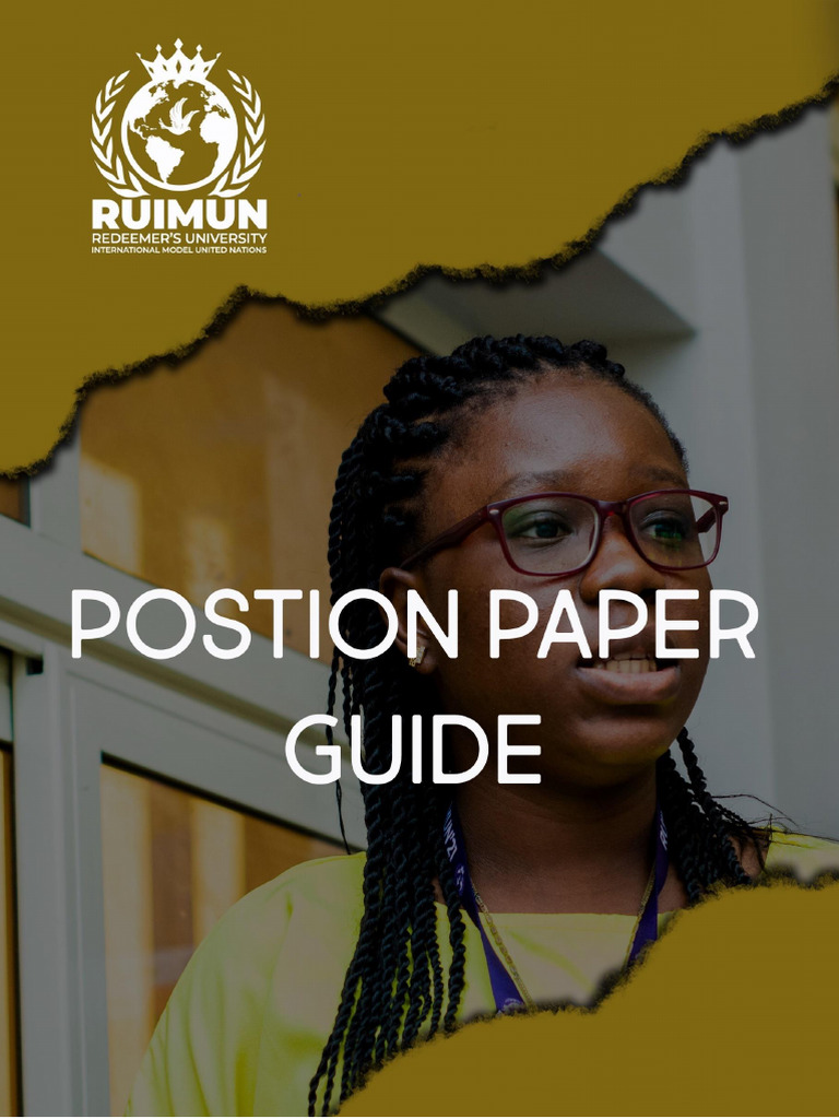 Position Paper Guide 1 - 095510 | PDF | Cultural Heritage | United Nations