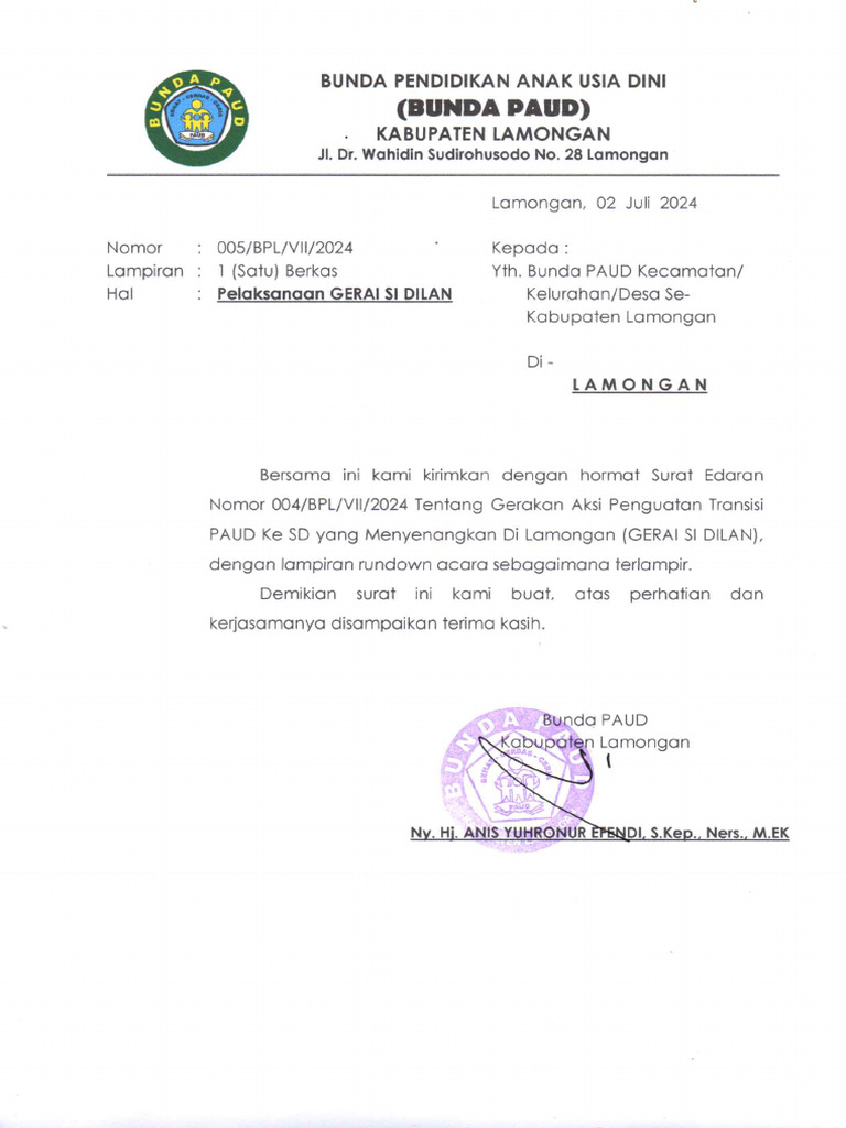 2024 - Gerai Si Dilan 16 Juli 2024 | PDF