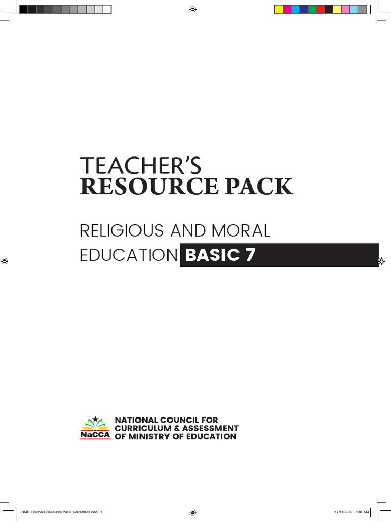 RME Teachers Resource Pack (Corrected) | PDF | Educational Assessment | Learning