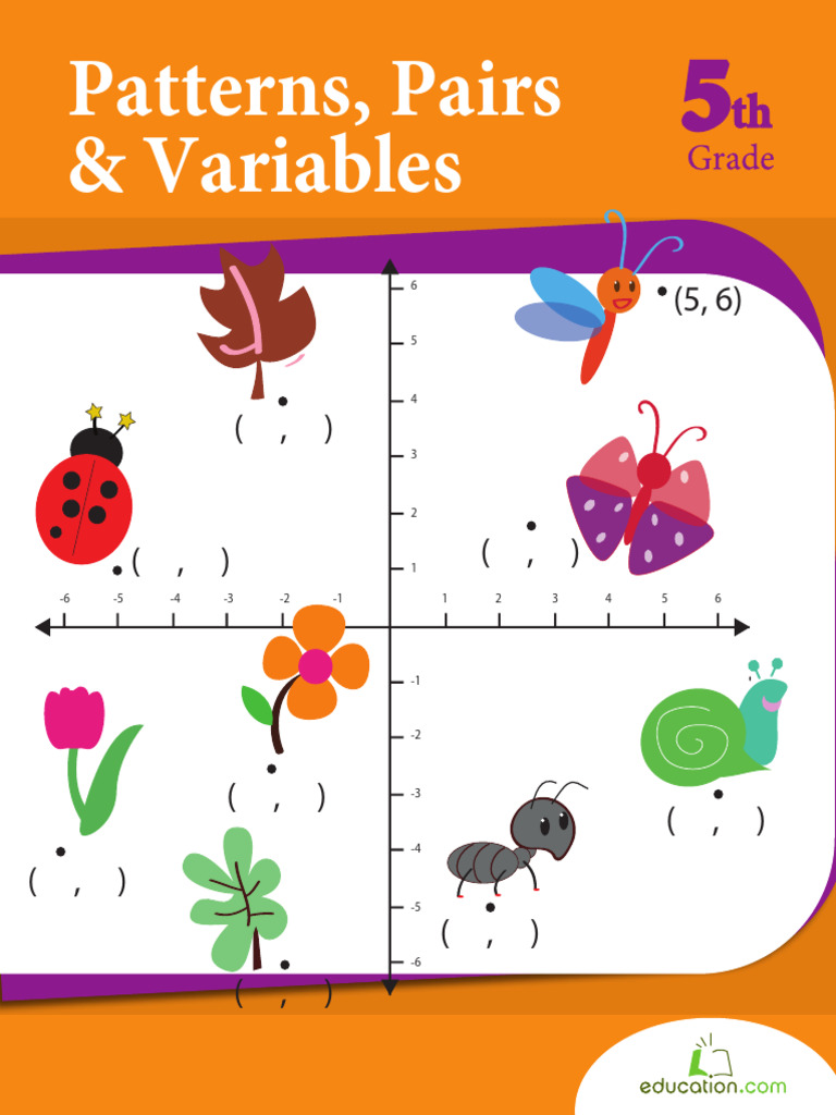 Patterns Pairs Variables Workbook | PDF | Equations | Algebra