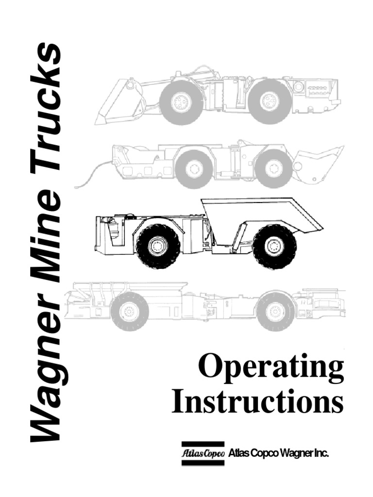 9852 1512 01 Operator's Guide Mine Truck | PDF | Truck | Land Vehicles