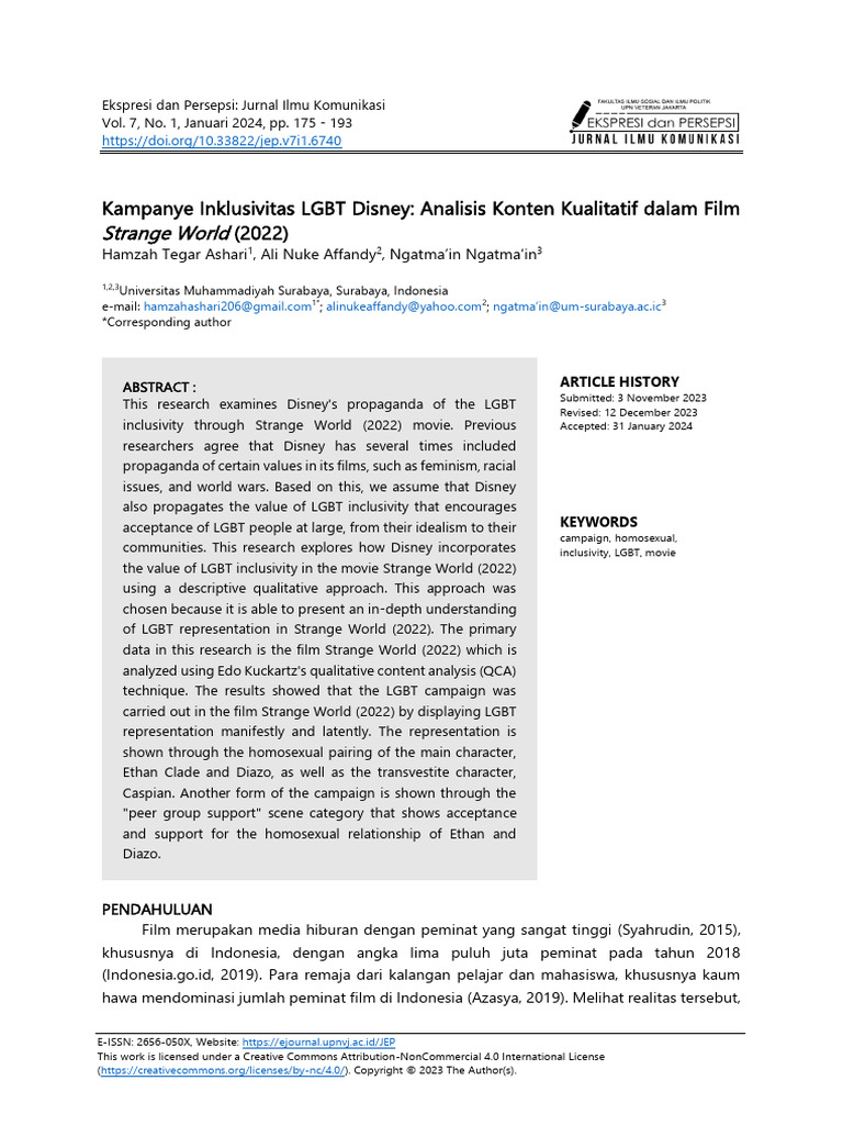 Kampanye Inklusivitas LFBT Disney Ali Nuke | PDF | Ilmu Sosial