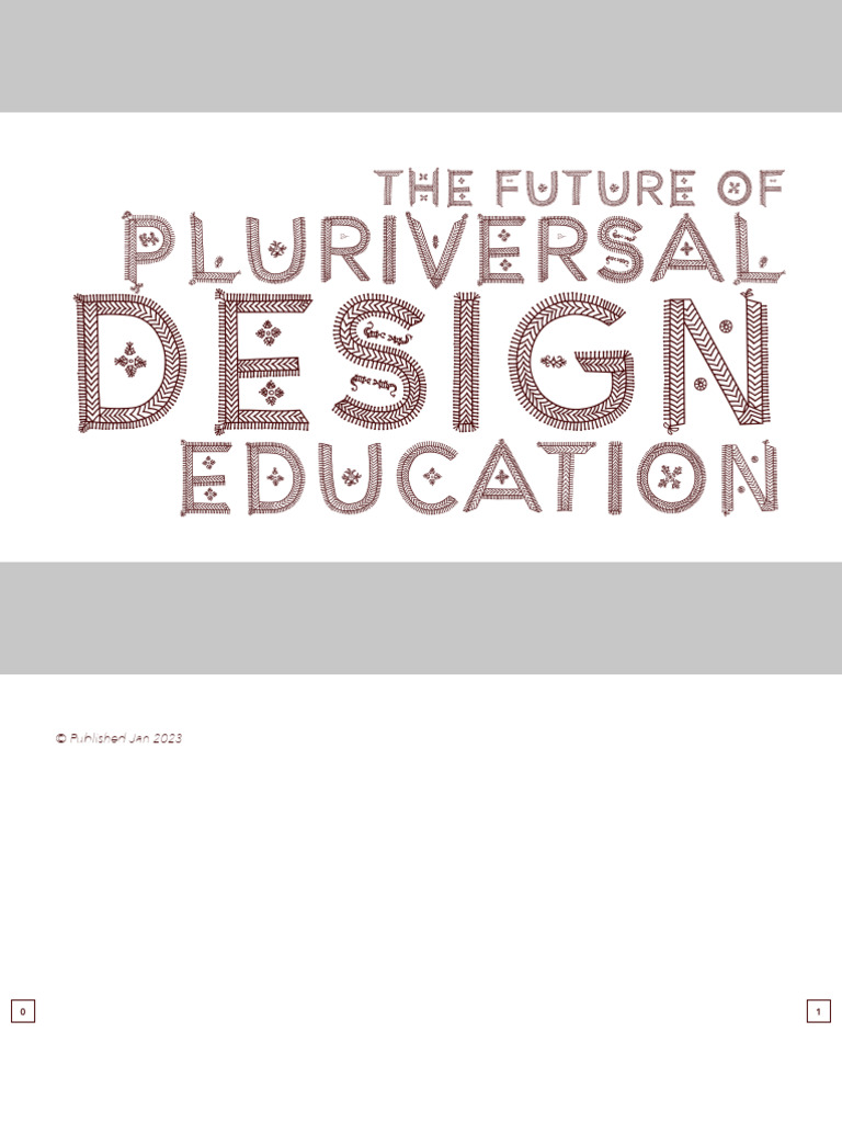 The Future of PDE Revised - 1 | PDF | Ontology | Design