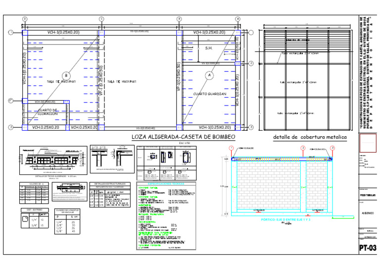 PLANO LOSA ALIGERADA LAS PALMERAS-Model | PDF