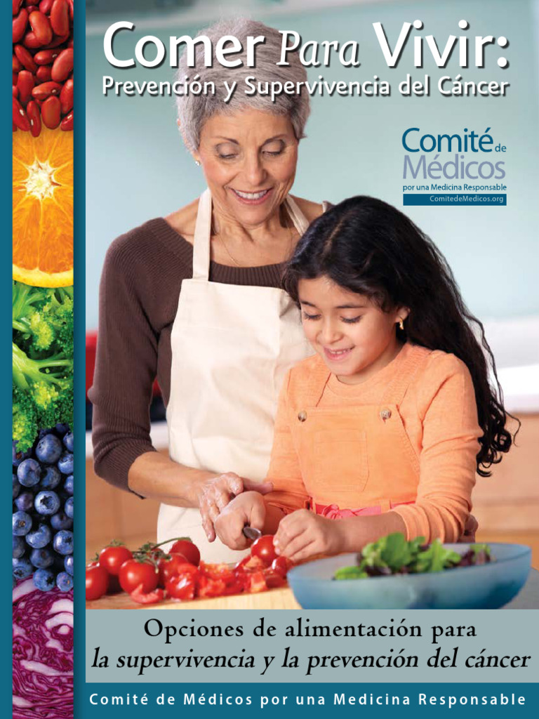 Healthy Eating For Life SPANISH Comer para Vivir | PDF | Cáncer | Carne