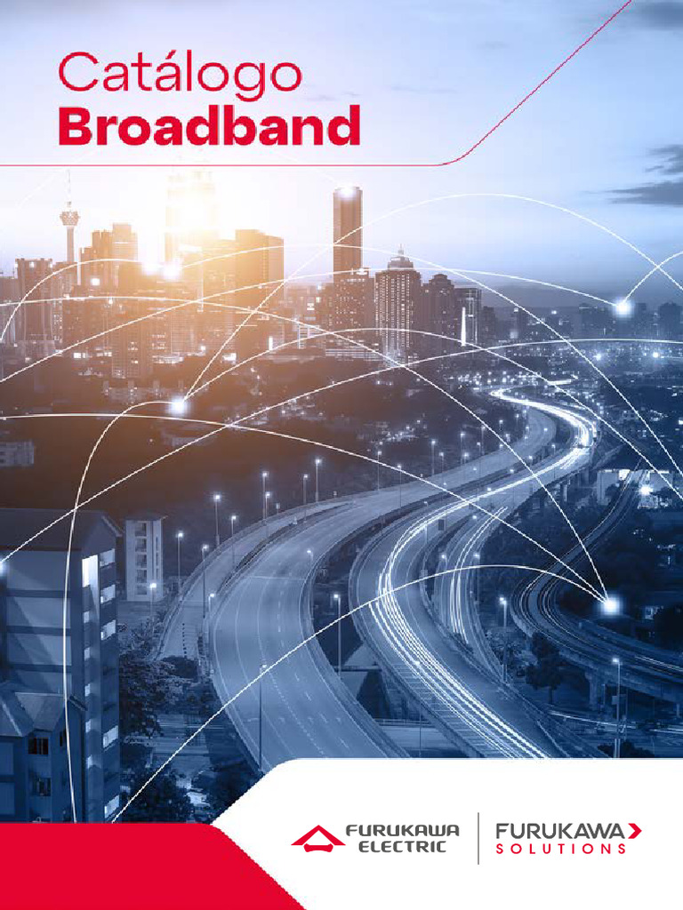 Catálogo FBS | PDF | Rede de computadores | Fibra ótica