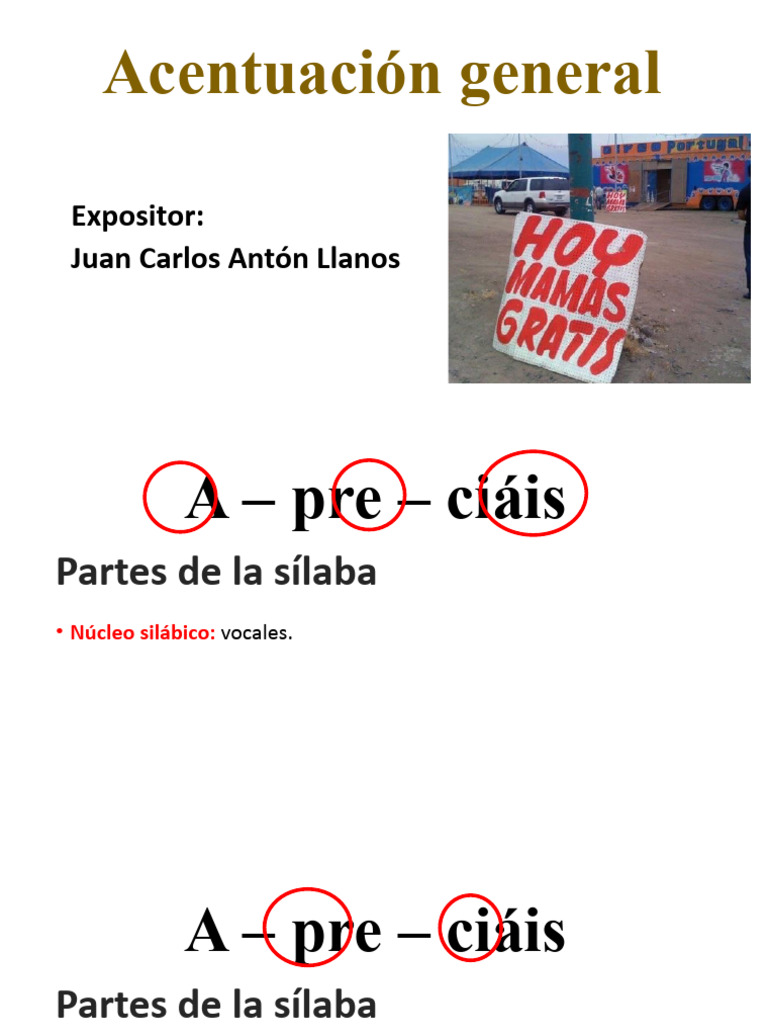 Reglas y Ejercicios de Acentuación | PDF | Sílaba | Vocal