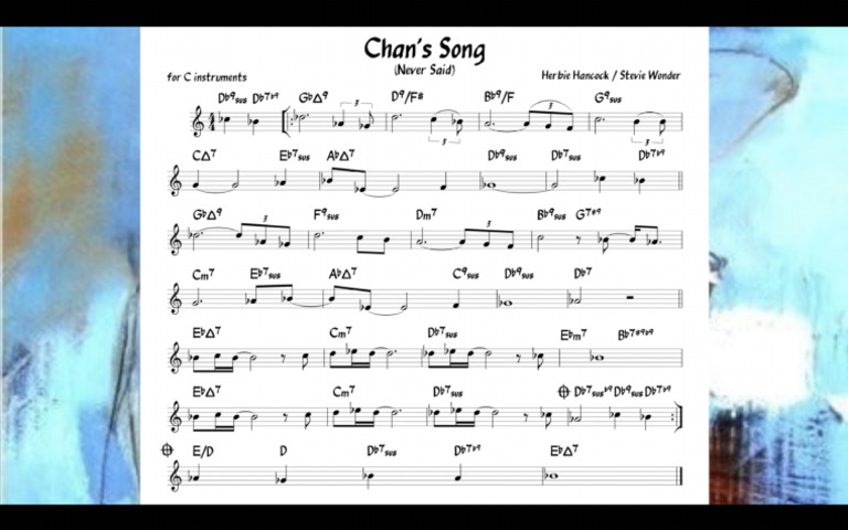 Chan's Song | PDF