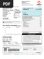 Sample MERALCO Electricity Bill | PDF