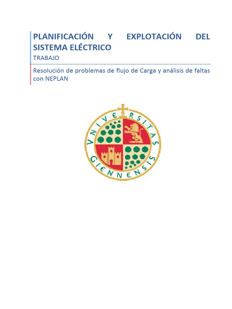 Análisis de Flujos y Faltas con NEPLAN | PDF | Corriente eléctrica ...
