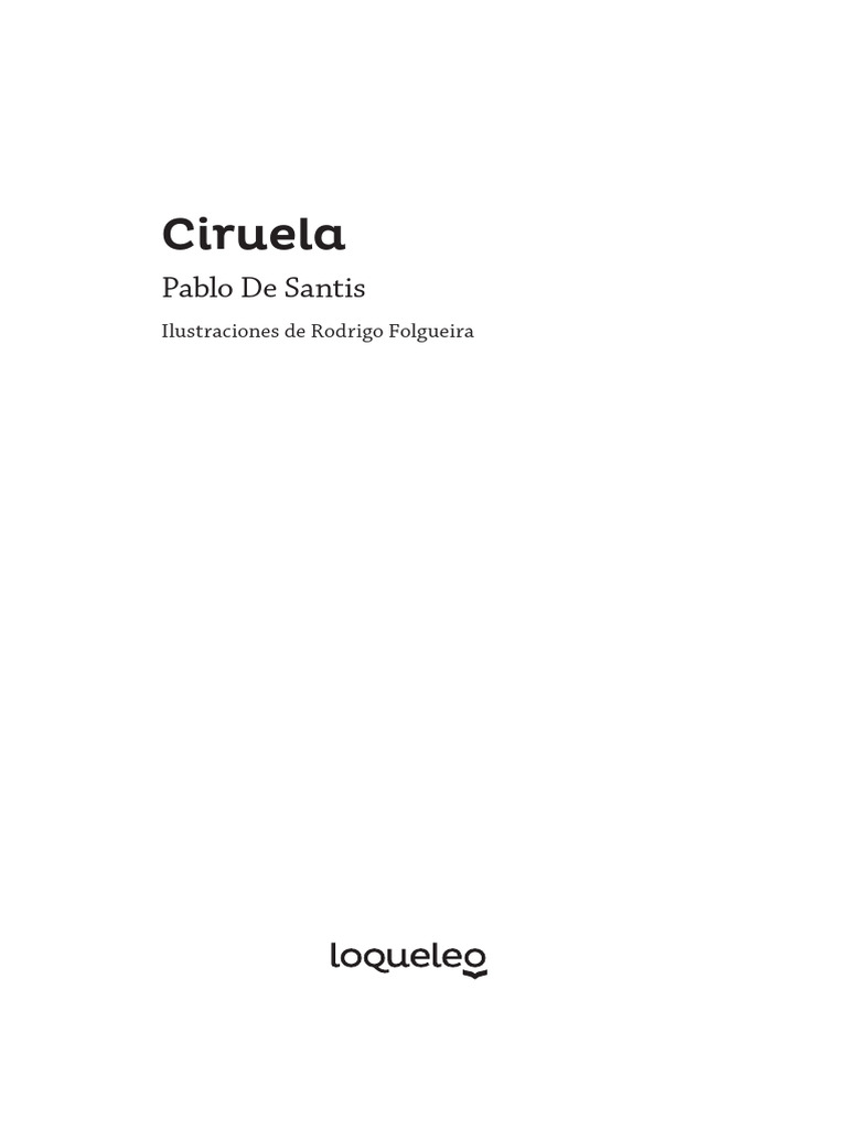 Primeras Paginas Ciruela | PDF | Novela negra, policíaca y suspenso | Poesía
