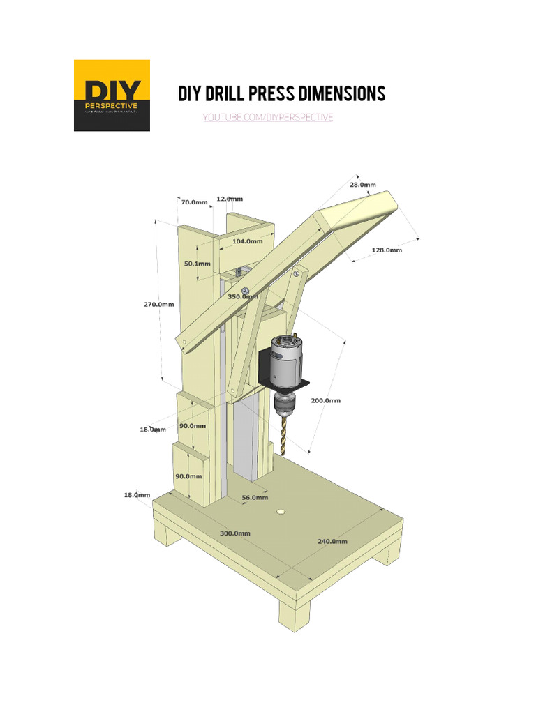 DIY Drill Press Dimensions | PDF