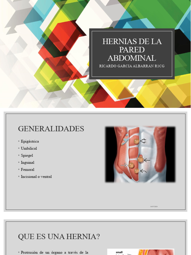 Hernias de La Pared Abdominal | PDF | Abdomen | Medicina CLINICA