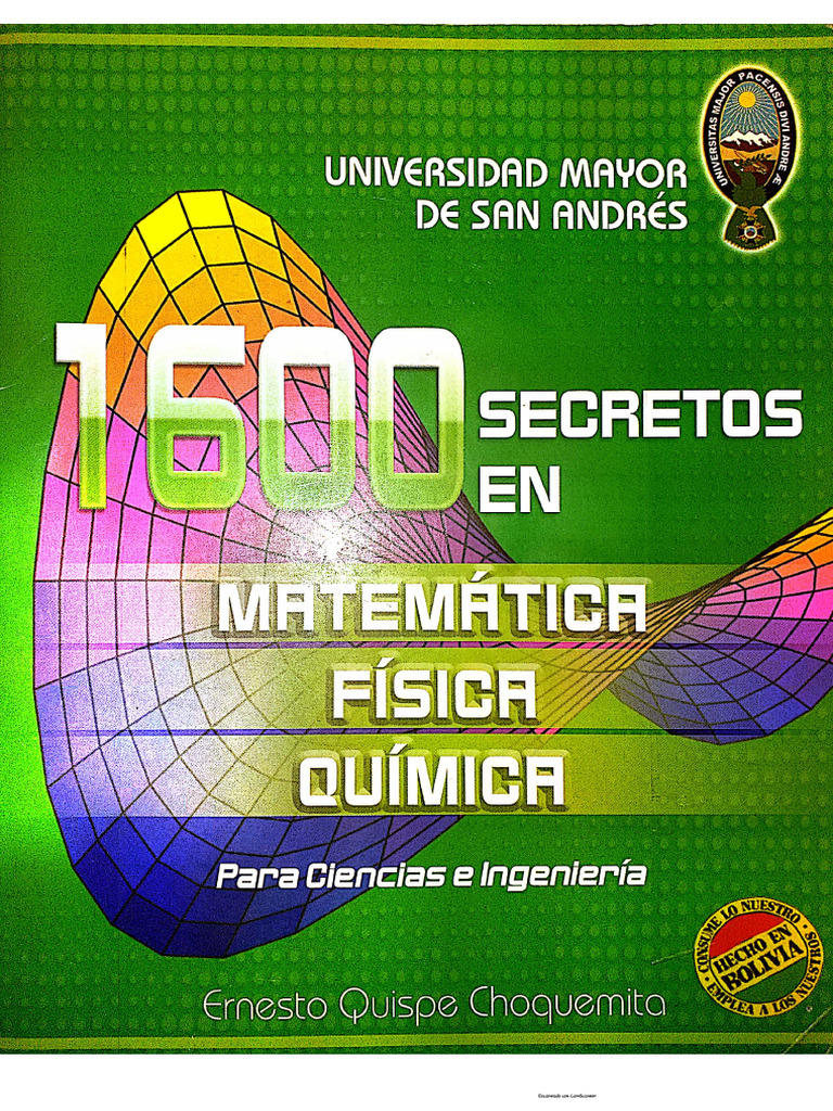 1600 Secretos en Mat - Fis - Quim | PDF