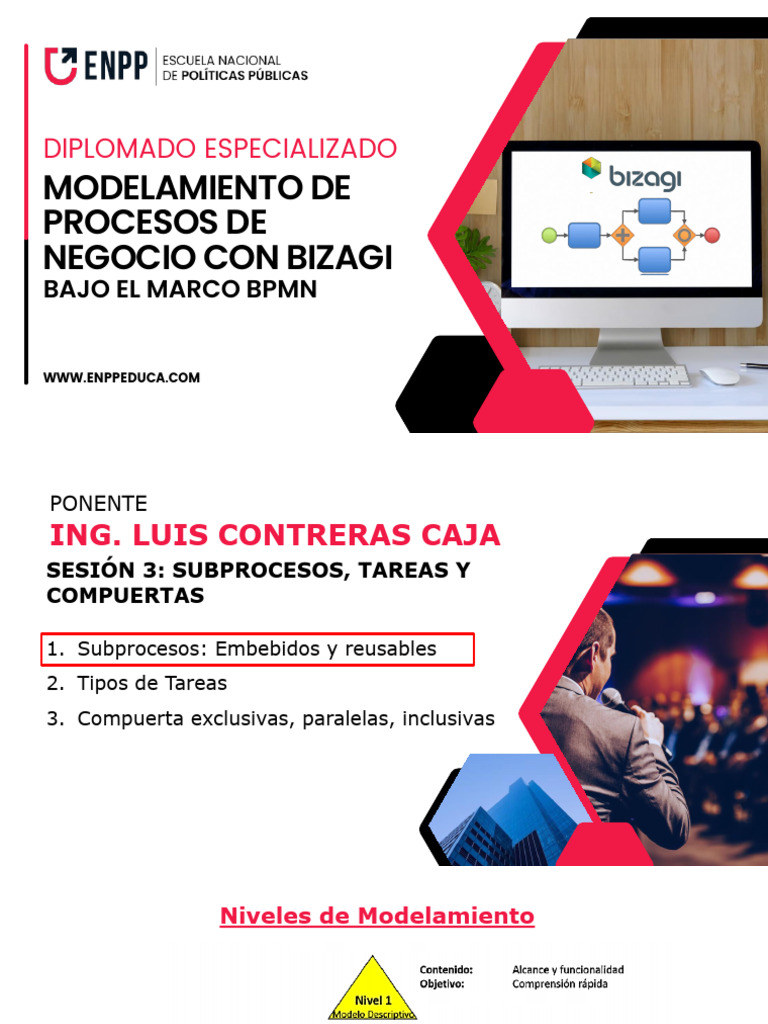 Subprocesos, Tareas y Compuertas BPMN | PDF | Procesos de negocio ...