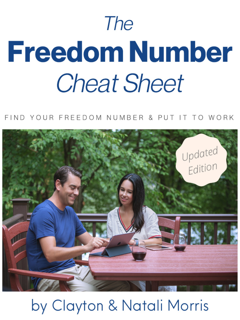 Freedom Number Cheat Sheet | PDF | Investing | Economies