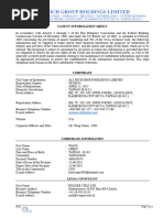 Company Information Sheet (CIS) Form | PDF