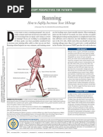 Basic Return to Running Guidelines | PDF | Running | Clinical Medicine