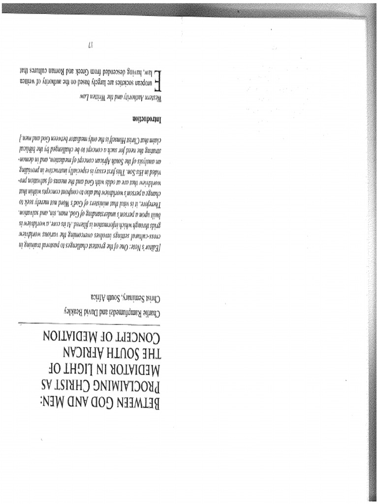 Beakley-Rampfumedzi Article | PDF