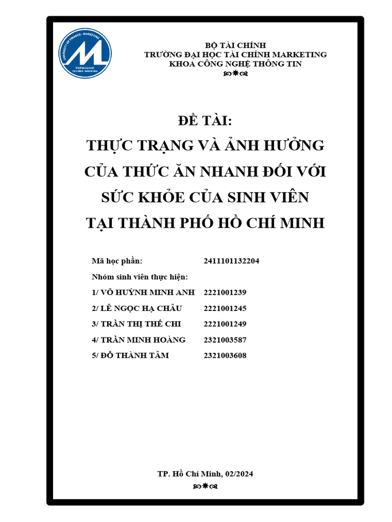 Bài Báo Cáo Thud | PDF