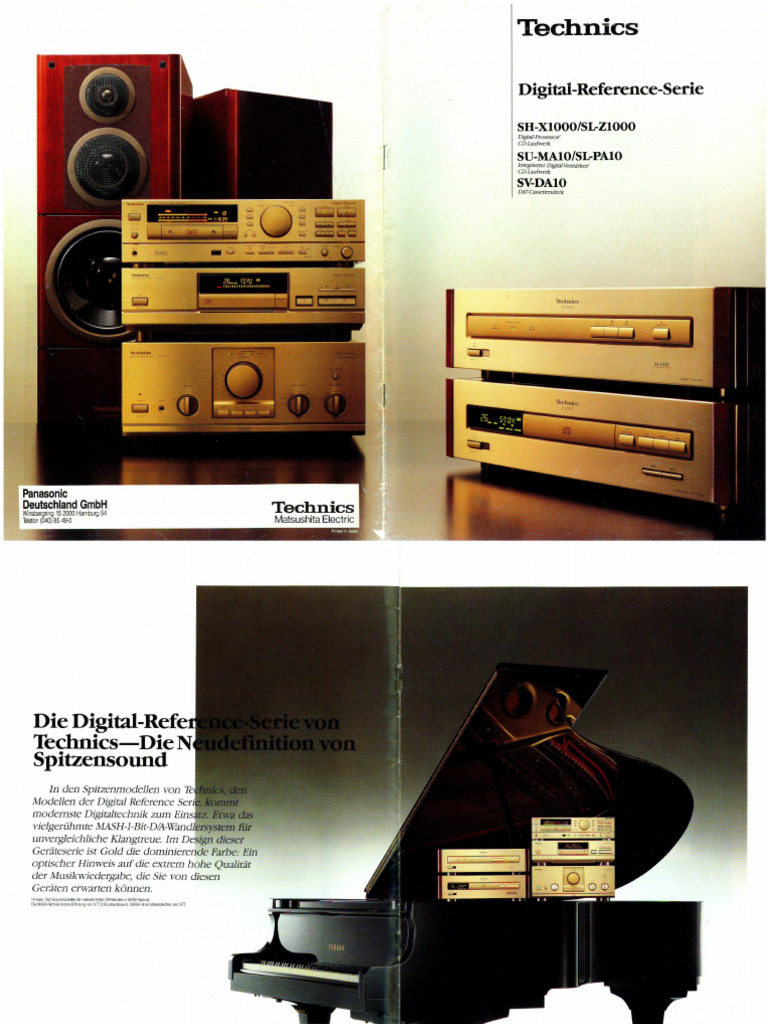 Hfe Technics Digital Reference Series De | PDF