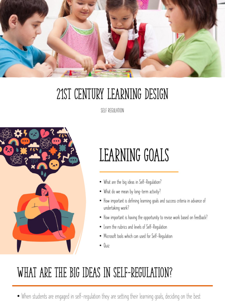 21cld Self Regulation Pdf Behavioural Sciences Human Communication