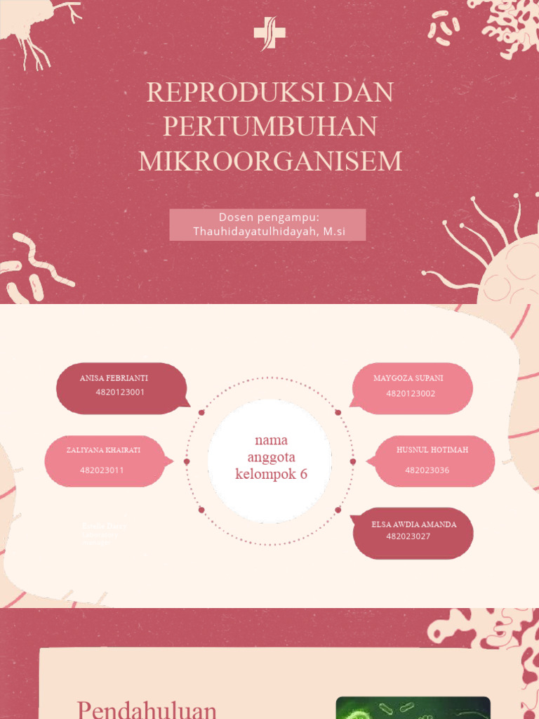 Reproduksi dan Pertumbuhan Mikroorganisme | PDF
