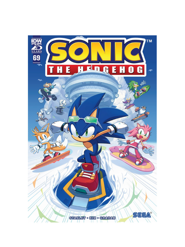 sonic comic 1 | PDF