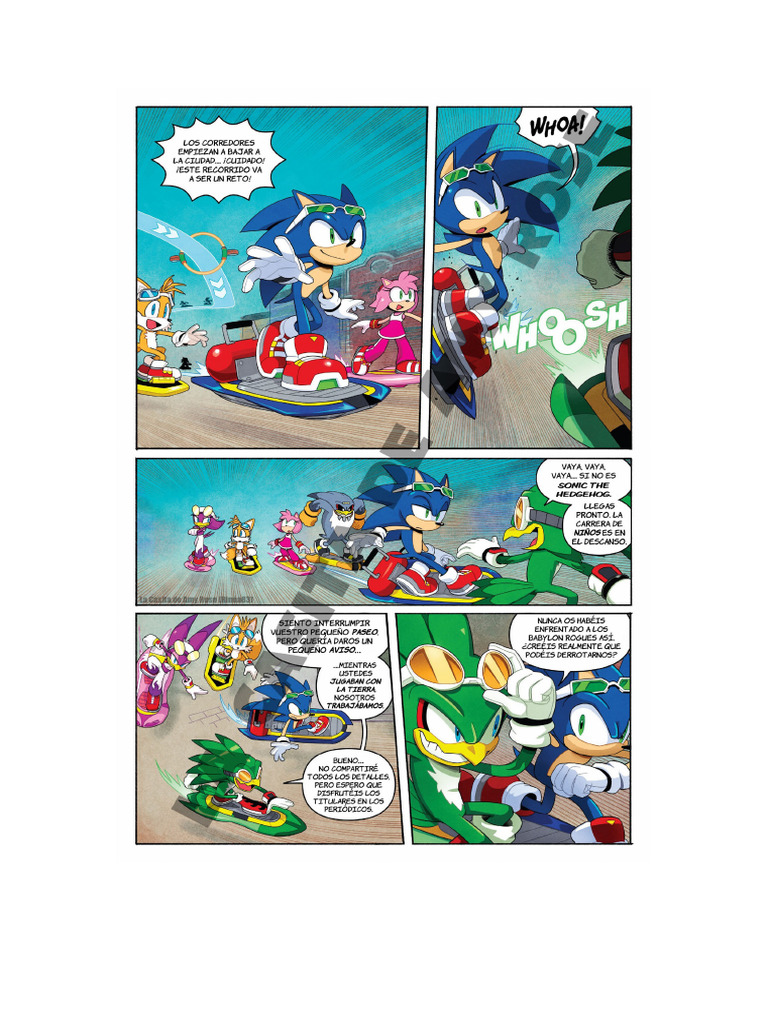 Sonic Comic 6 | PDF