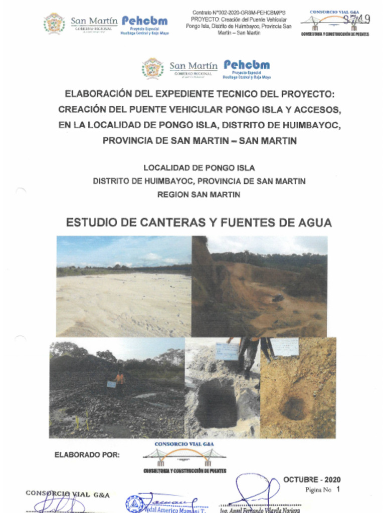 1 ESTUDIO DE CANTERA | PDF