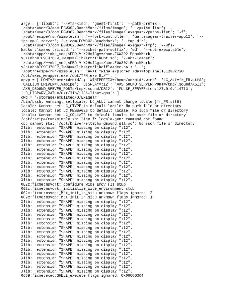 x86 Stderr | PDF | Software Engineering | Computing