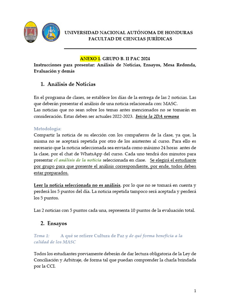 Programacion. 2 Pac 2024. | PDF