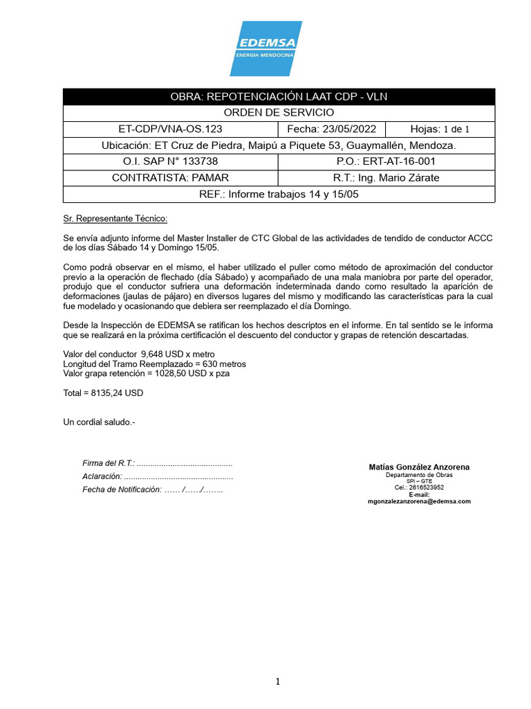 Laat 132 Cdp-Vna Os.123 | PDF