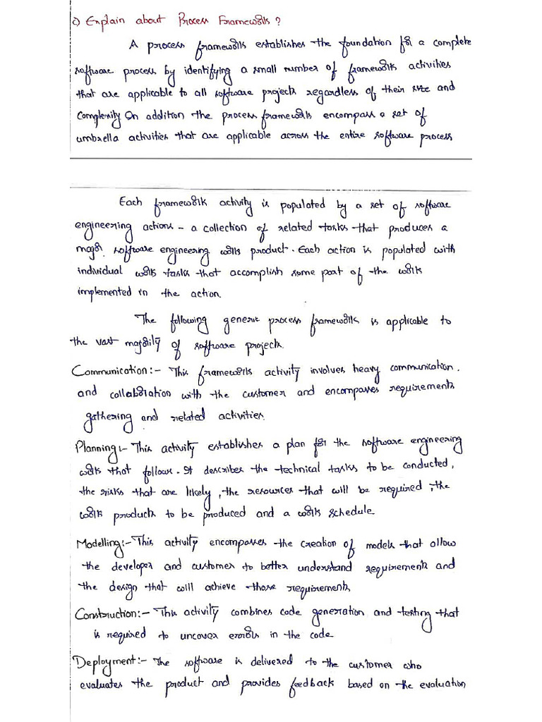 SE important questions | PDF