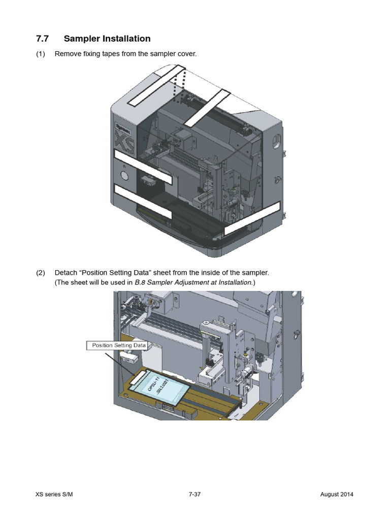 Sampler Installation | PDF | Electrical Connector | Manufactured Goods