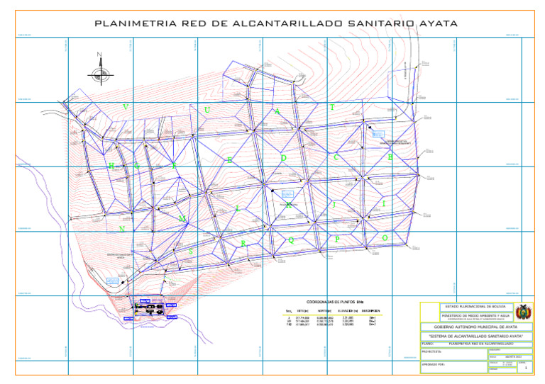 Planimetria y Perfiles Ayata-Planimetria | PDF