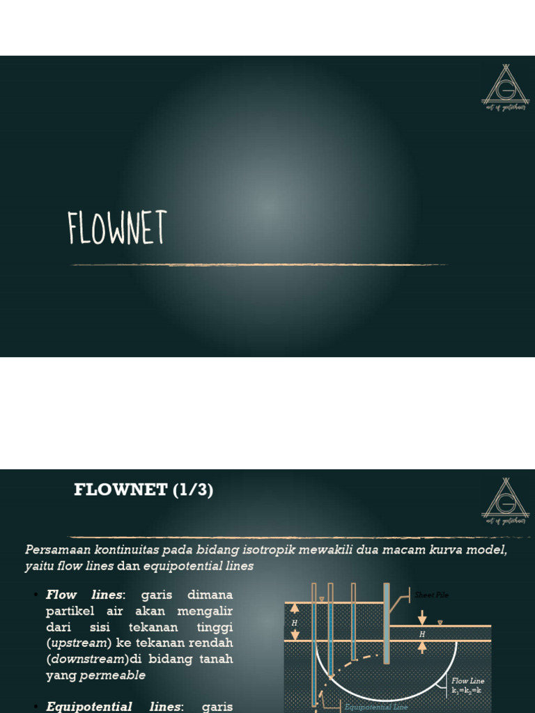 Aliran Air Dalam Tanah - Part 2 (Flownet) | PDF