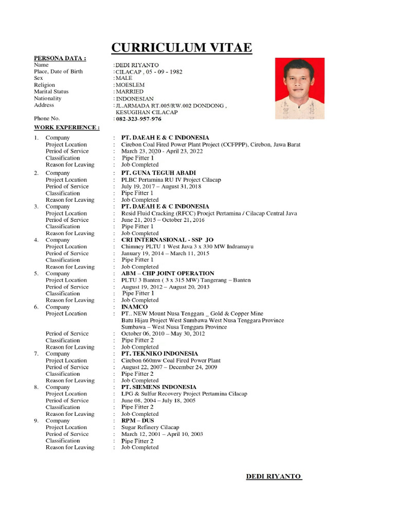 File Dedi Priyanto PF1 | PDF