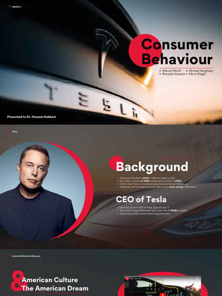 Tesla | PDF | Consumer Behaviour | Behavior