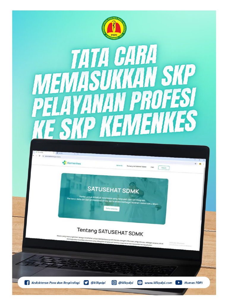 Panduan Input SKP di Satu Sehat | PDF