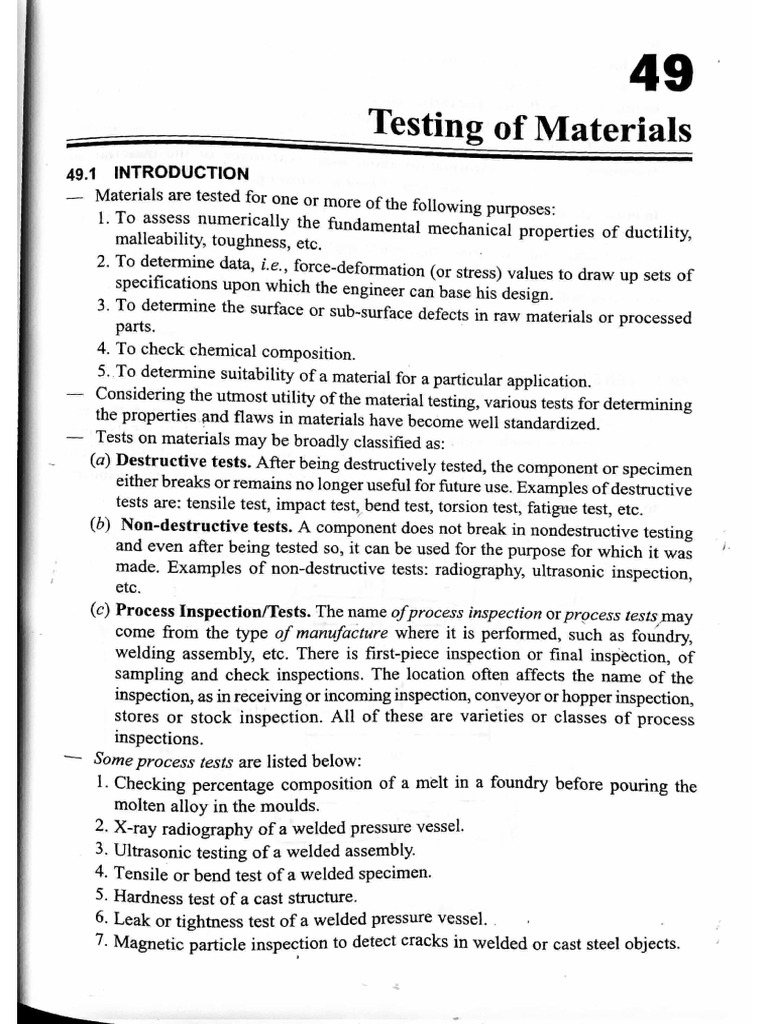 Materials Engineering Unit - 5 | PDF