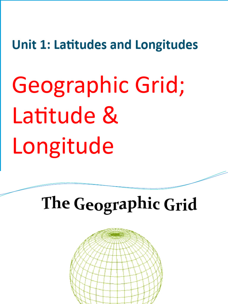 Ch-2 Latitude and Longitude | PDF | Latitude | Longitude