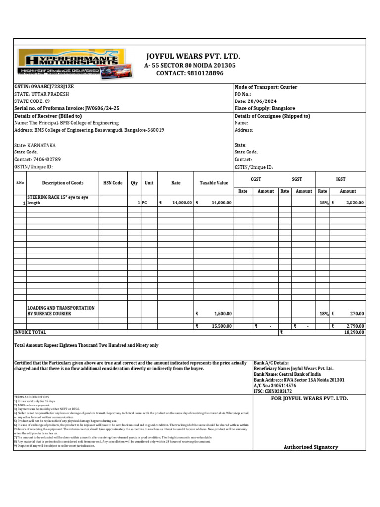 JW06062425 BMS College of Engineering-1 | PDF | Payments | Economies