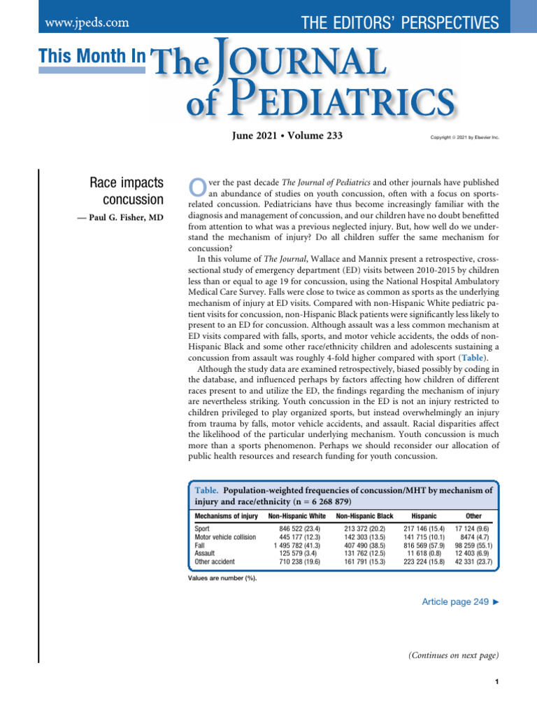 Oski 2021 | PDF | Concussion | Pediatrics