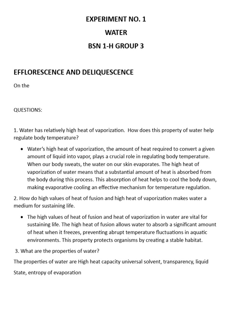BioChem | PDF | Water | Solubility