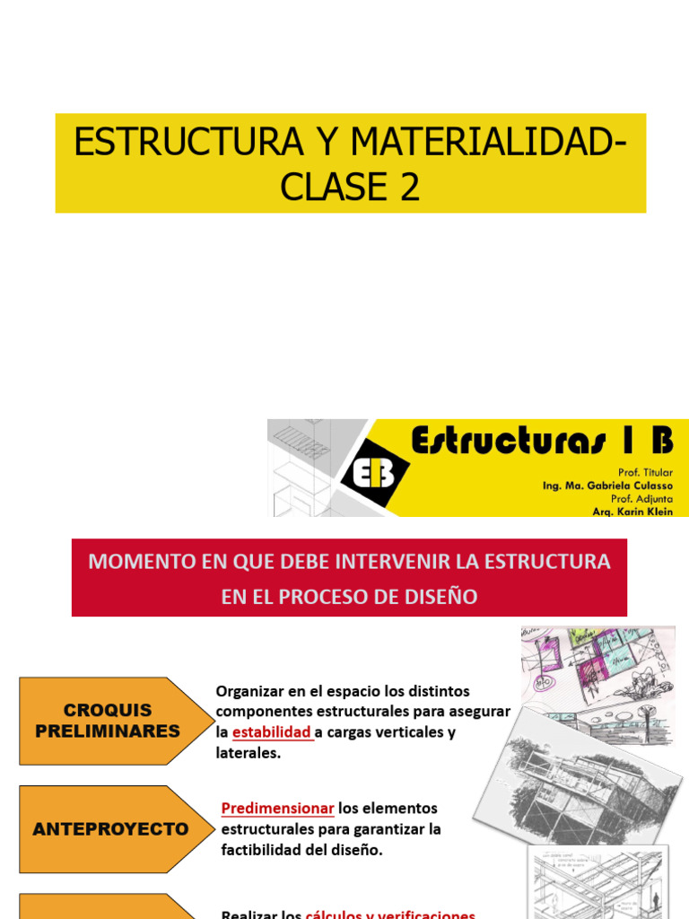 Clase Nº2 Materialidad | Descargar gratis PDF | Concreto reforzado | Hormigón