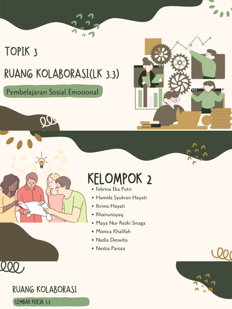 T3-4a Ruang Kolaborasi (Diskusi Kelompok) - LK 3.3 - Kelompok 2 | PDF